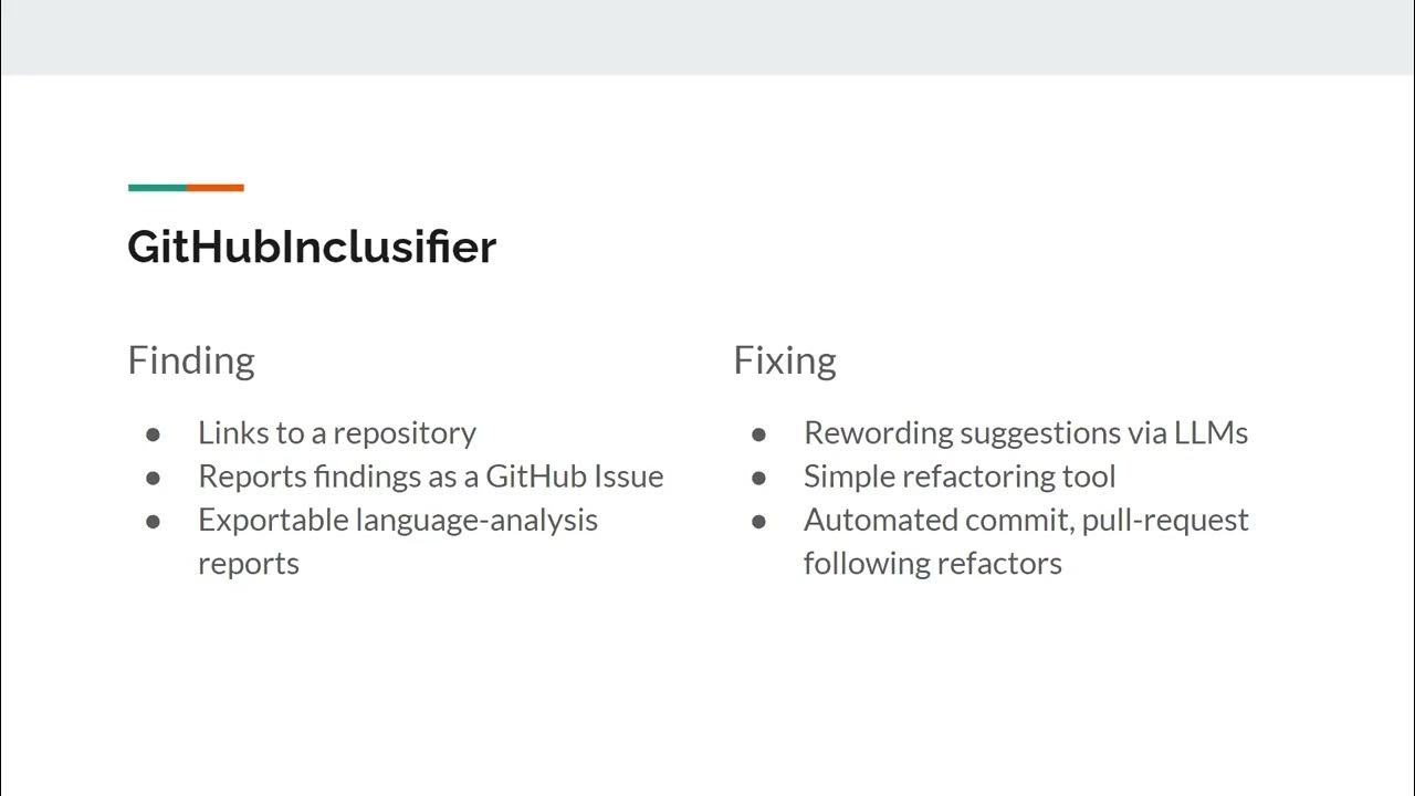 GitHubInclusifier: Finding and Fixing non-inclusive language in GitHub ...