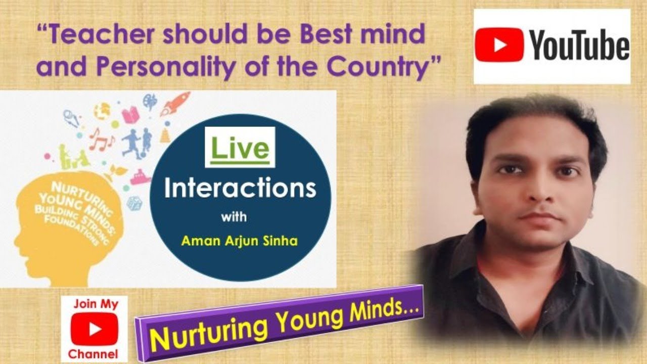 Interaction with Aman Arjun Sinha - YouTube
