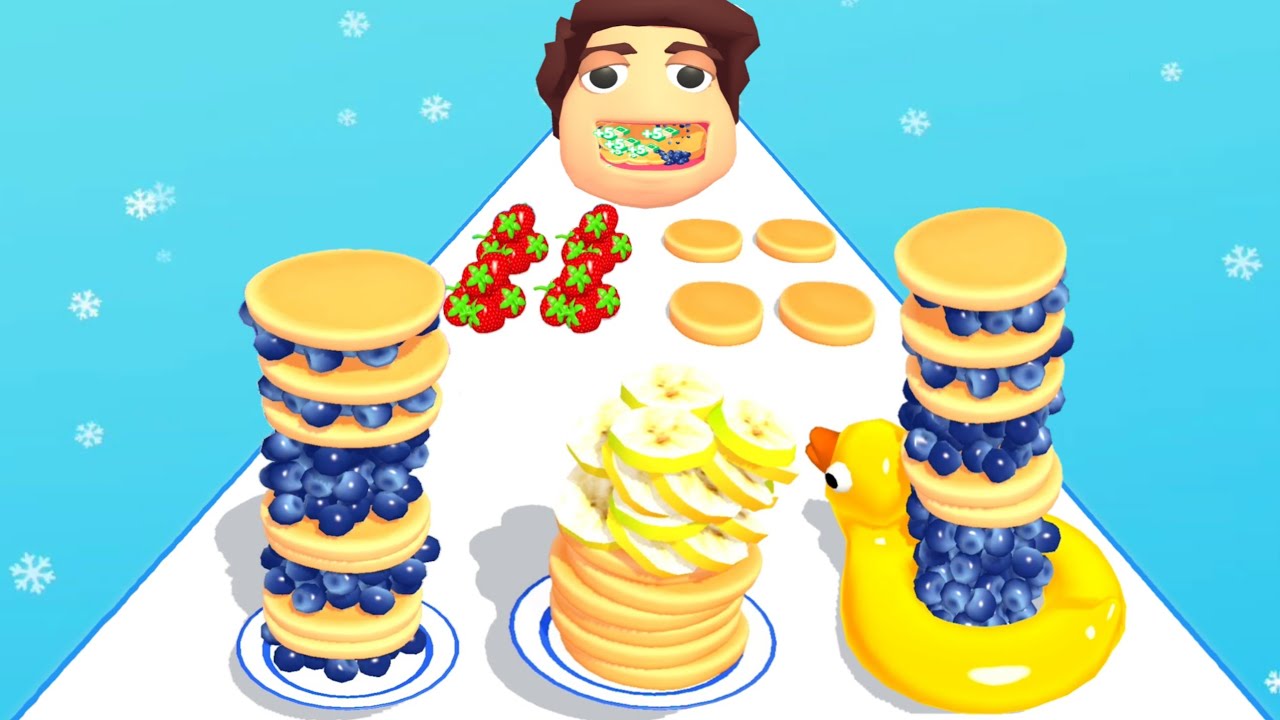 Pancake Run - Level Up Pancake, Fun Gameplay Walkthrough - YouTube