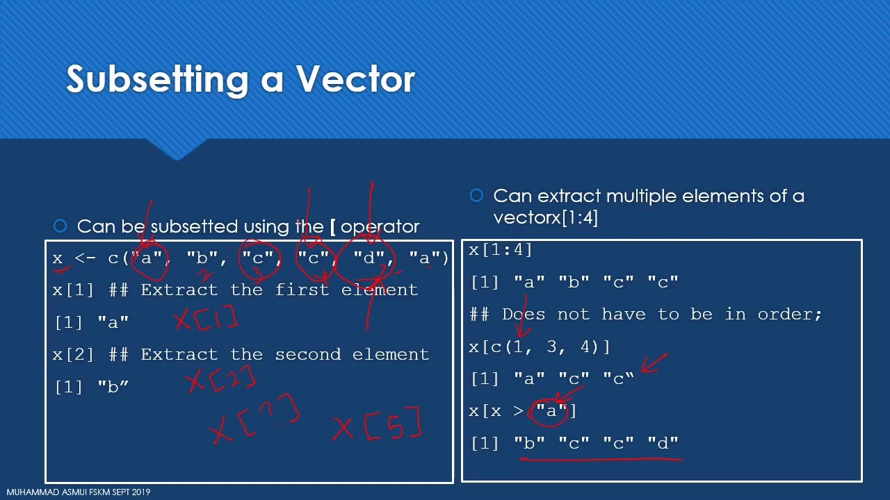Vector And Matrix Operations - Youtube