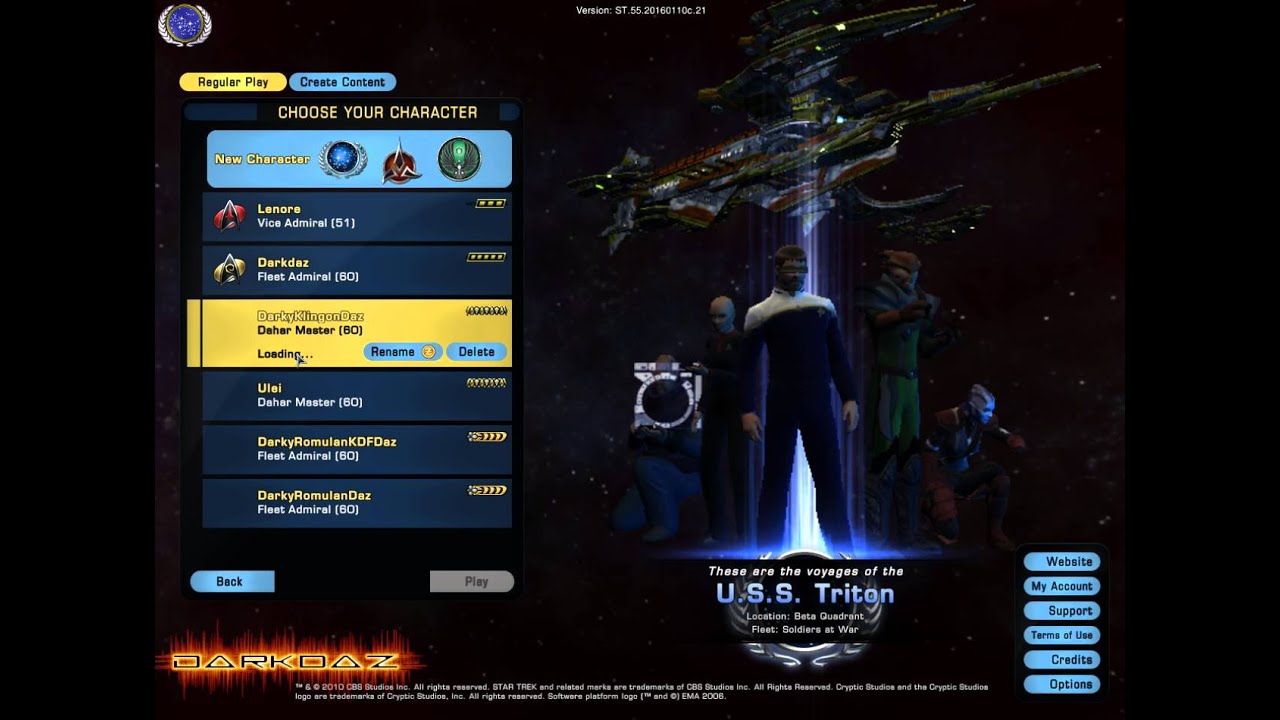 Star Trek Online Camera angles - YouTube