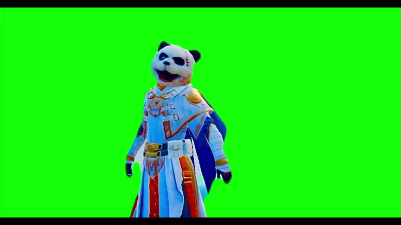Panda Pubg character green png. pubg edit overlay. - YouTube