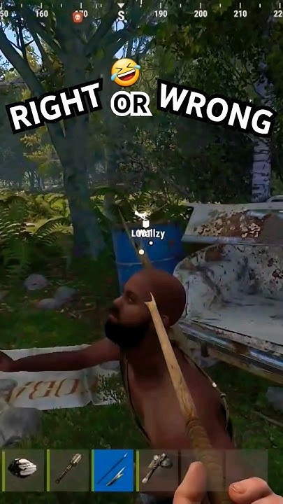 Right or Wrong? Fresh Spawn Survival in Rust! 🤔🔥 #RUST #rustshorts - YouTube
