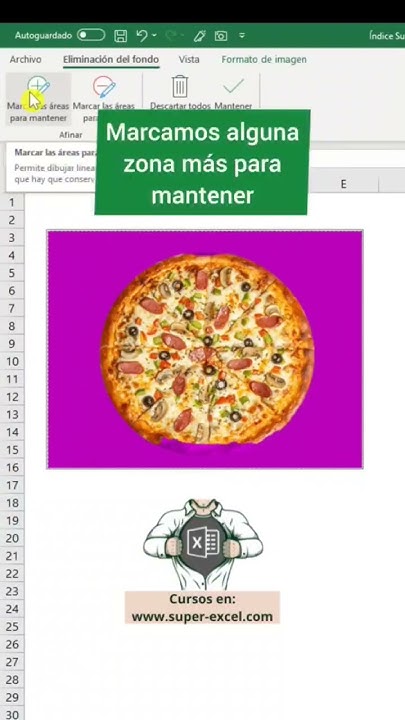 Quitar fondo a imagen Excel #superexcel #excel #shorts #excelgratis #excelparatodos #tutorial ...