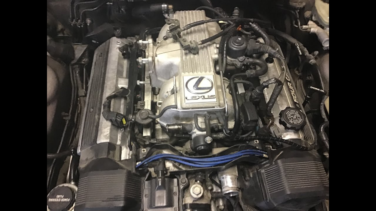 LS400 Starter Replacement pt 1 - YouTube