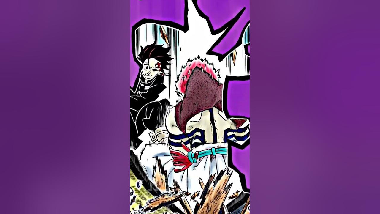 Douma Vs Shinobukanoainosuke And Akaza Vs Tanjiro And Giyu And