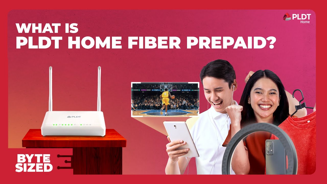 What is PLDT Home Fiber Prepaid? | BYTE SIZED - YouTube