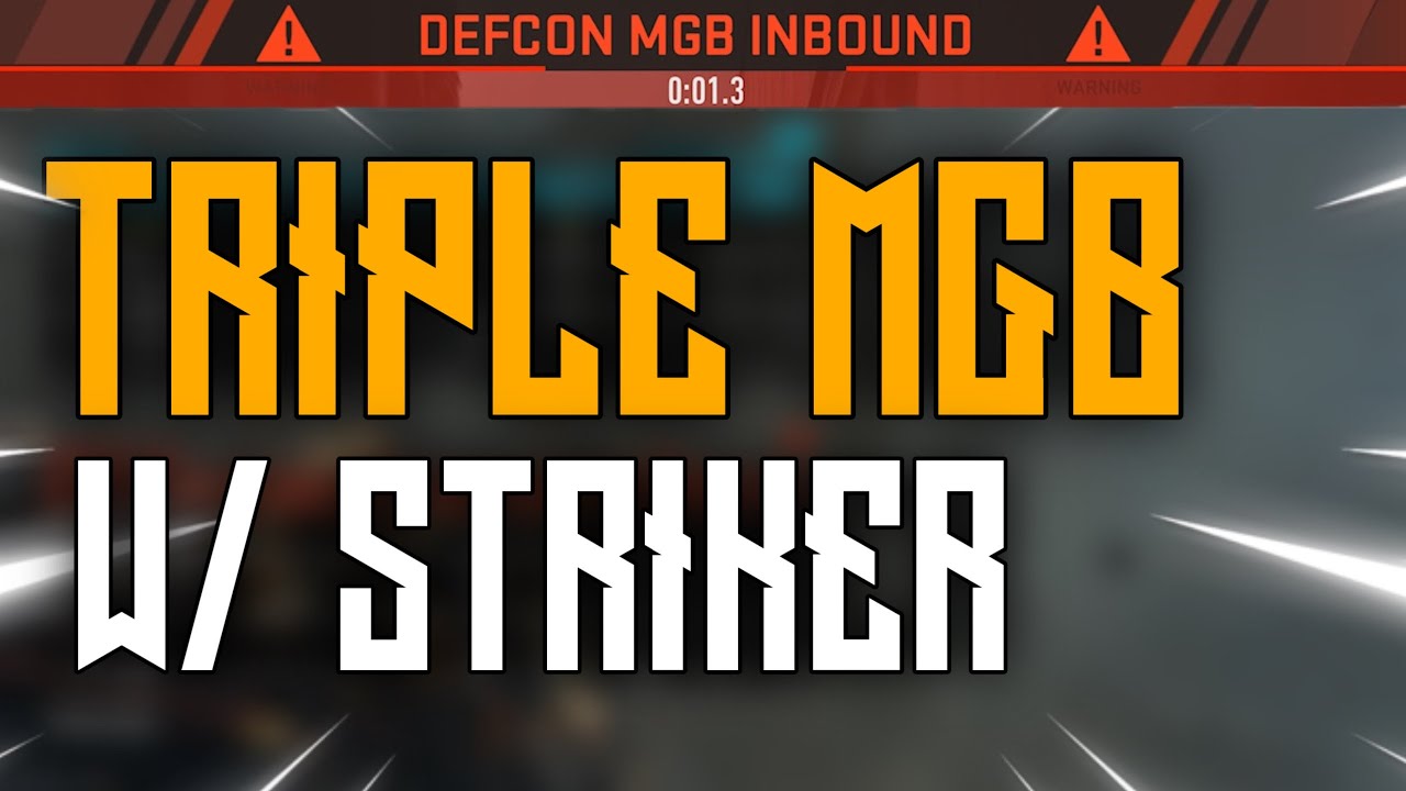 TRIPLE MGB W/ Best STRIKER Class Setup in MW3!!! (Best STRIKER Class ...