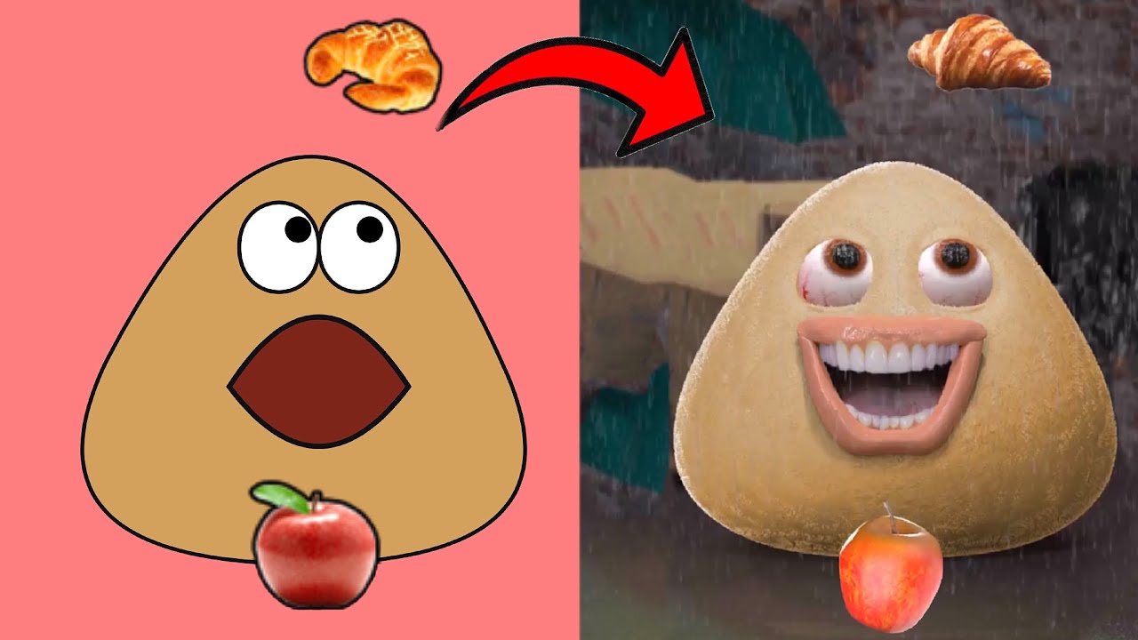 Pou RTX FOOD review HD - YouTube