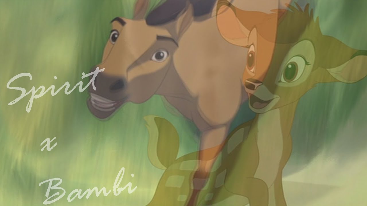 Spirit X Bambi ~ Animash Crossover :3 - YouTube