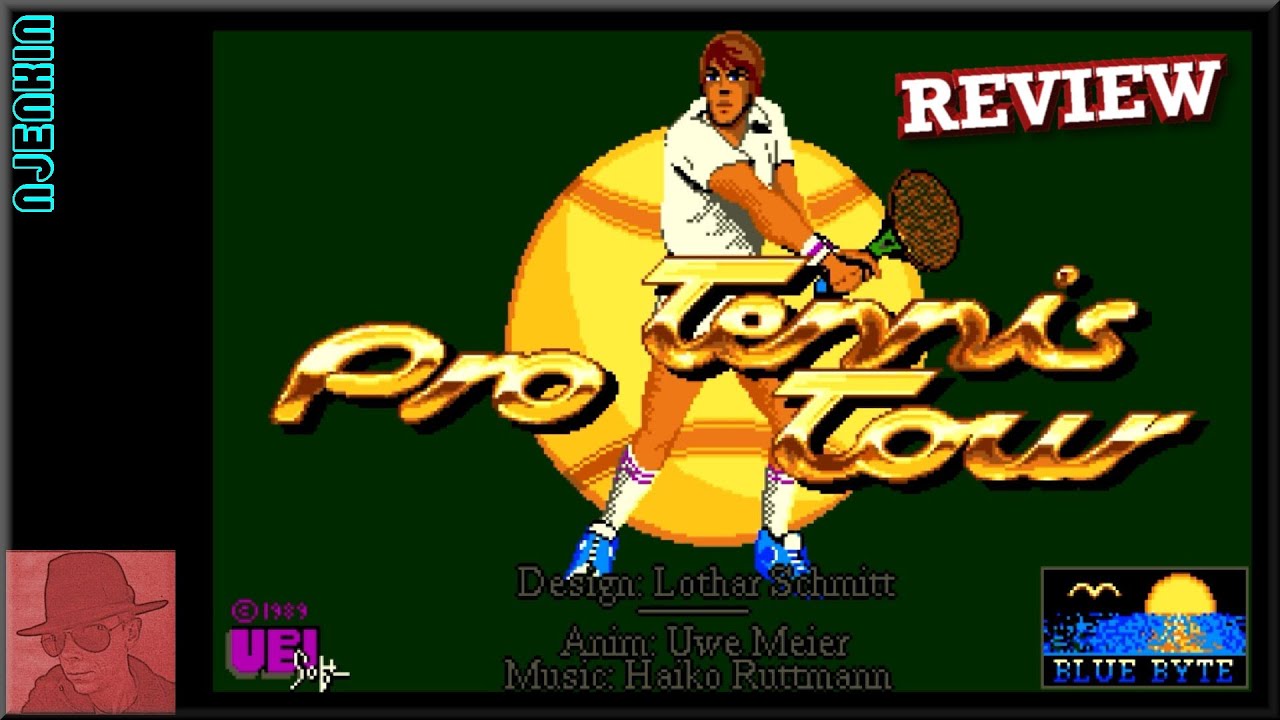 AMIGA : Pro Tennis Tour - with Commentary !! - YouTube