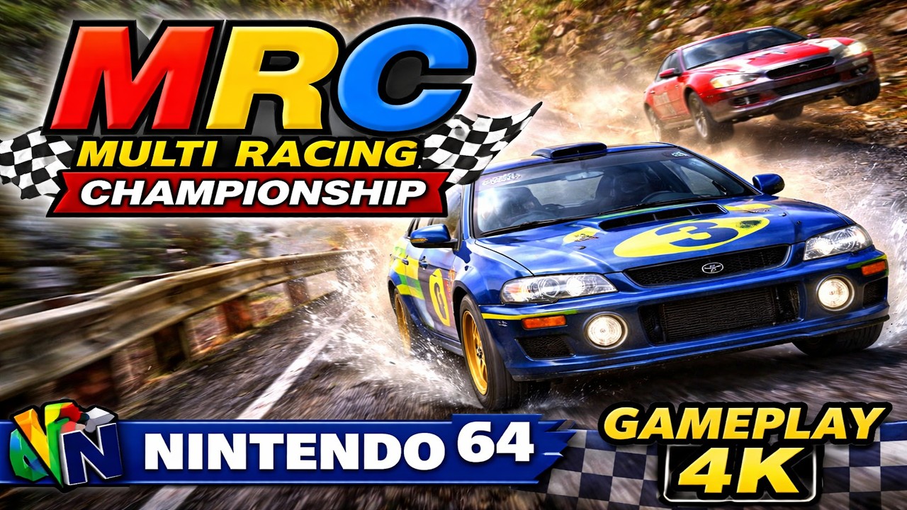 MRC Multi Racing Championships (Nintendo 64) Gameplay 4K Ultra HD - YouTube