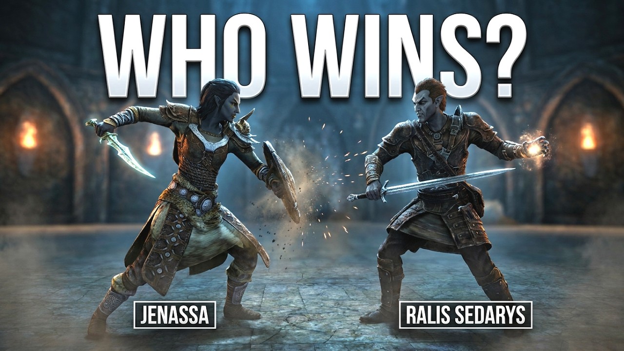 Jenassa vs Ralis Sedarys - Skyrim Followers Tournament - round 1 match ...