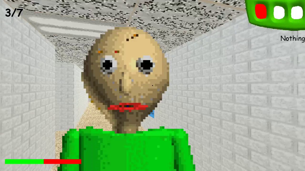 Baldi's Basics how to find all 7 notebooks - YouTube