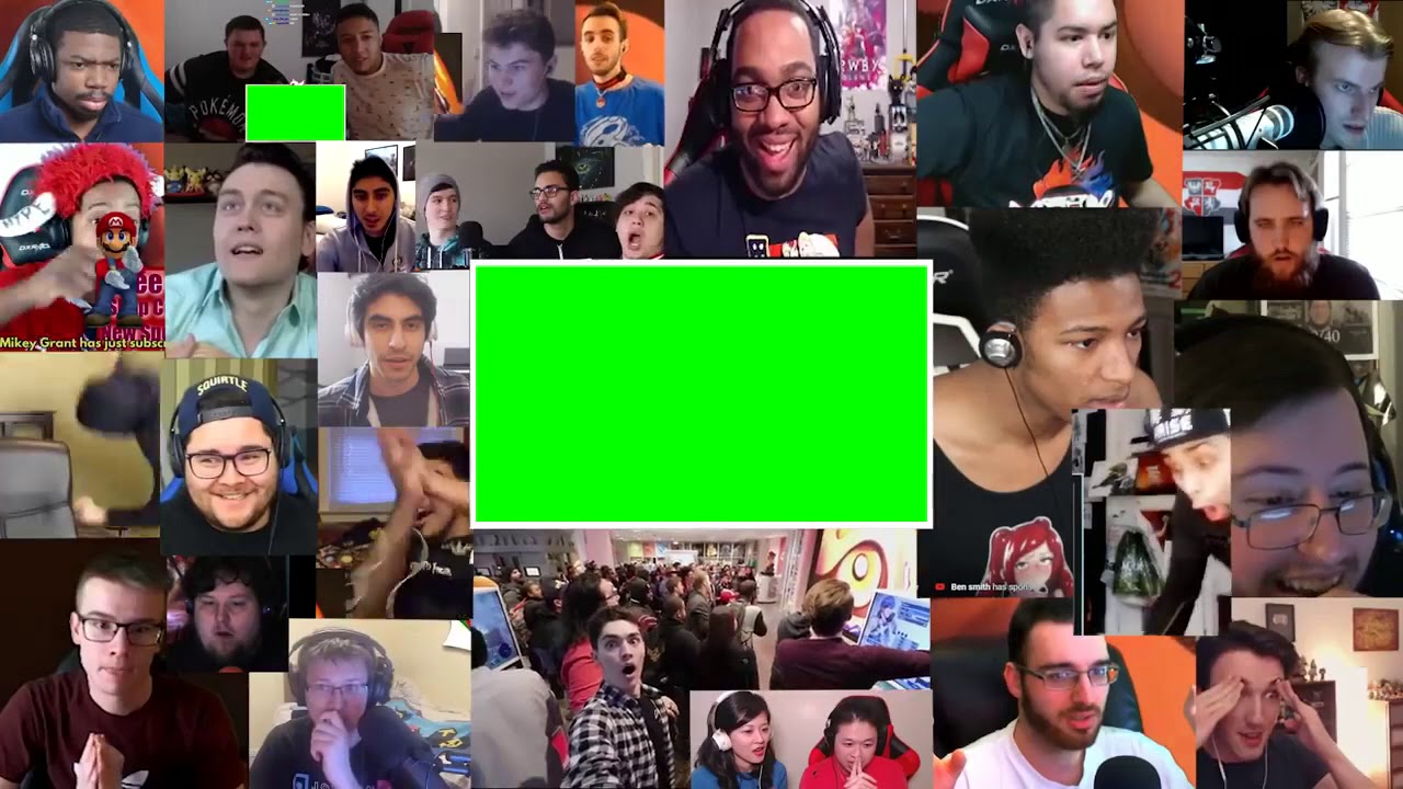 React Mashup Greenscreen Youtube