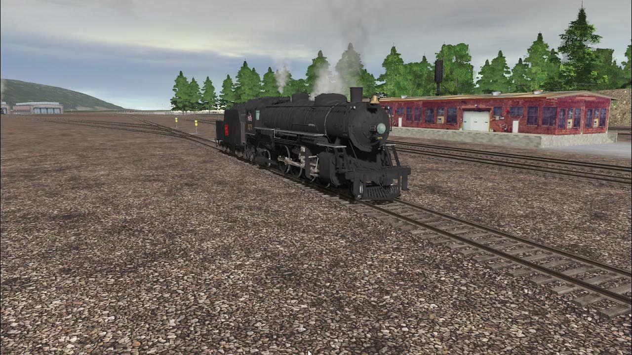 Trainz Whistles: Canadian National 3254's out of tune whistle - YouTube