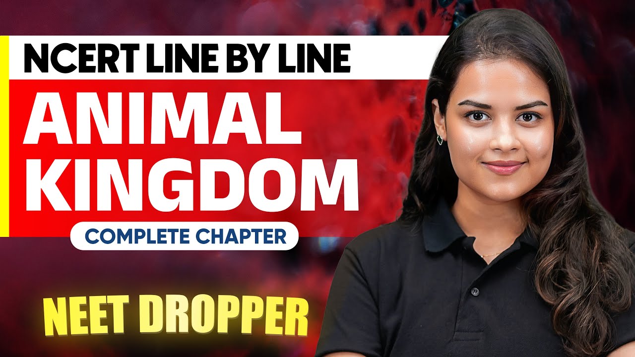 Animal Kingdom in 1 Shot | NCERT Line by Line | Zoology Chapter 8 ...