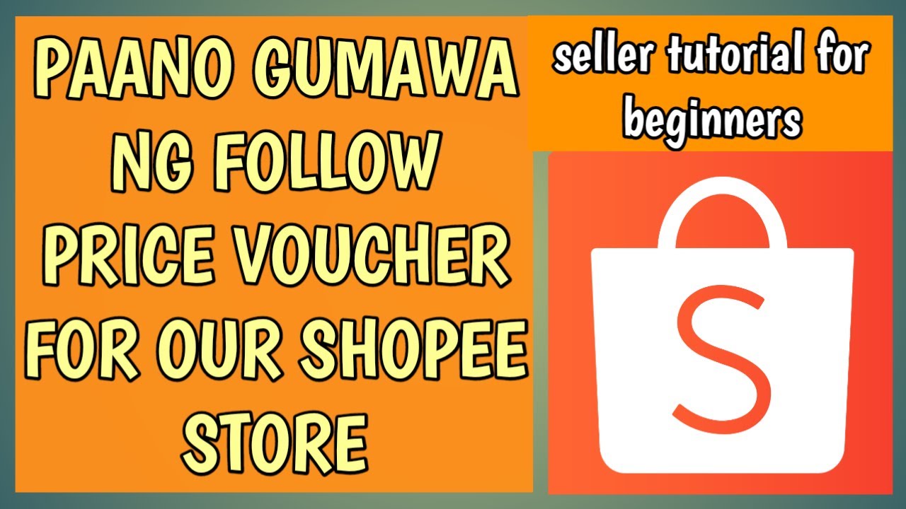 Paano Gumawa ng Follow Prize Voucher for Our Shopee Store #followprize ...