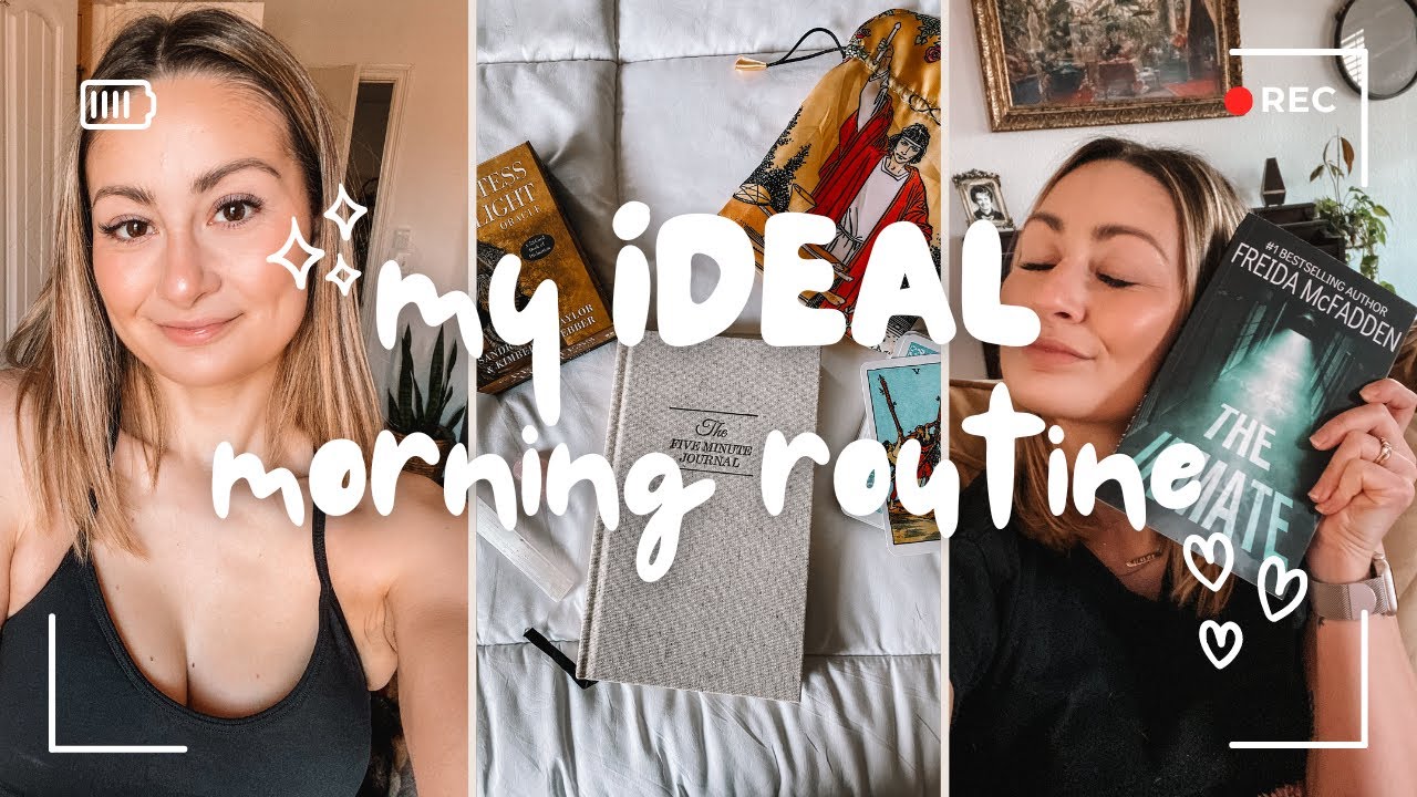 MY IDEAL MORNING ROUTINE | doing everything I want for a perfect ...