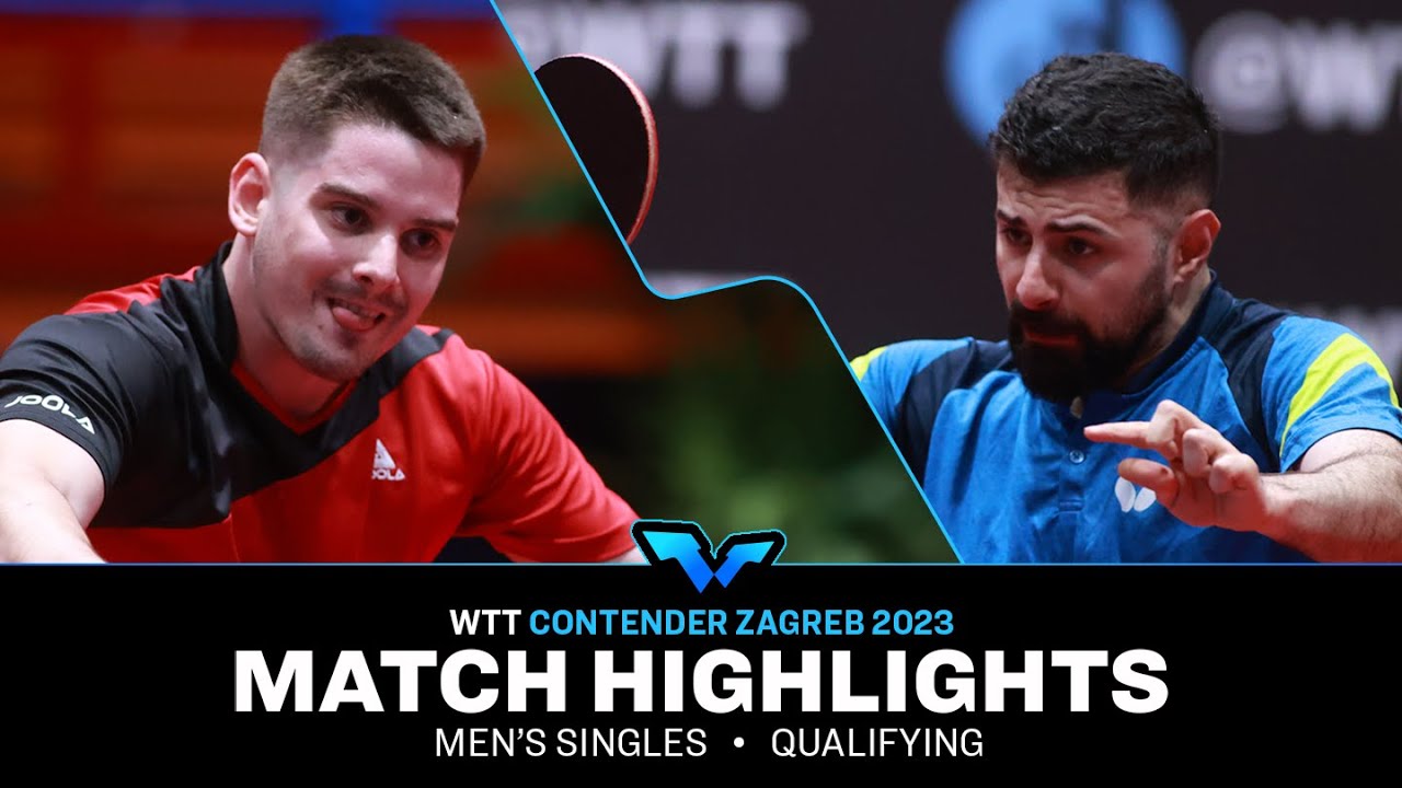 Filip Radulovic vs Nima Alamian | MS Qual | WTT Contender Zagreb 2023 ...
