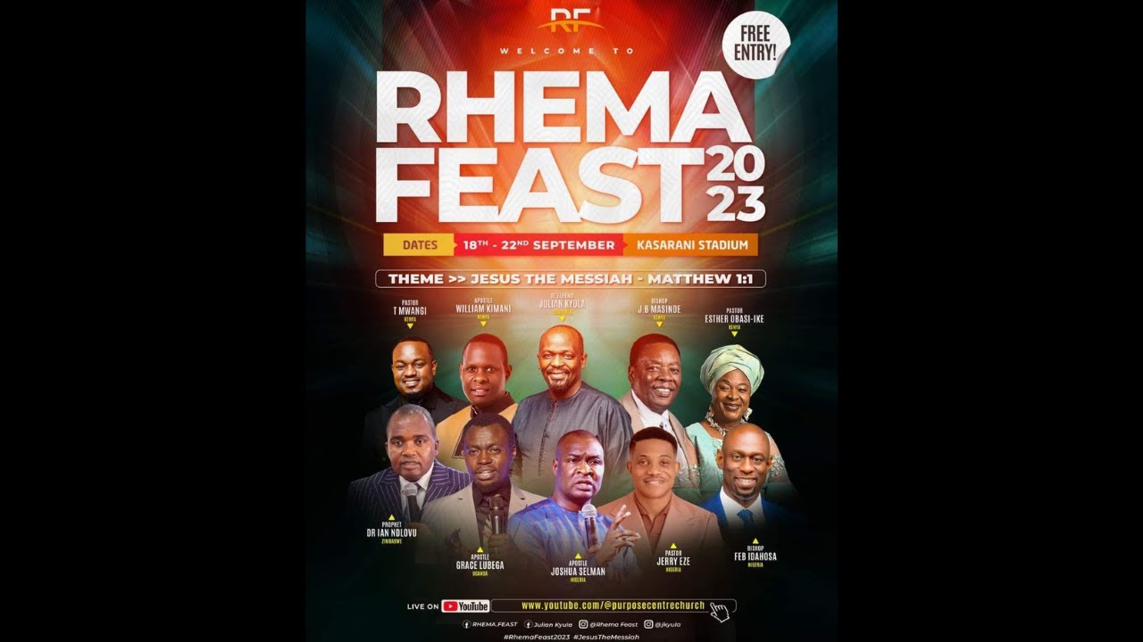 RHEMA FEAST 2023 DAY 2 - YouTube