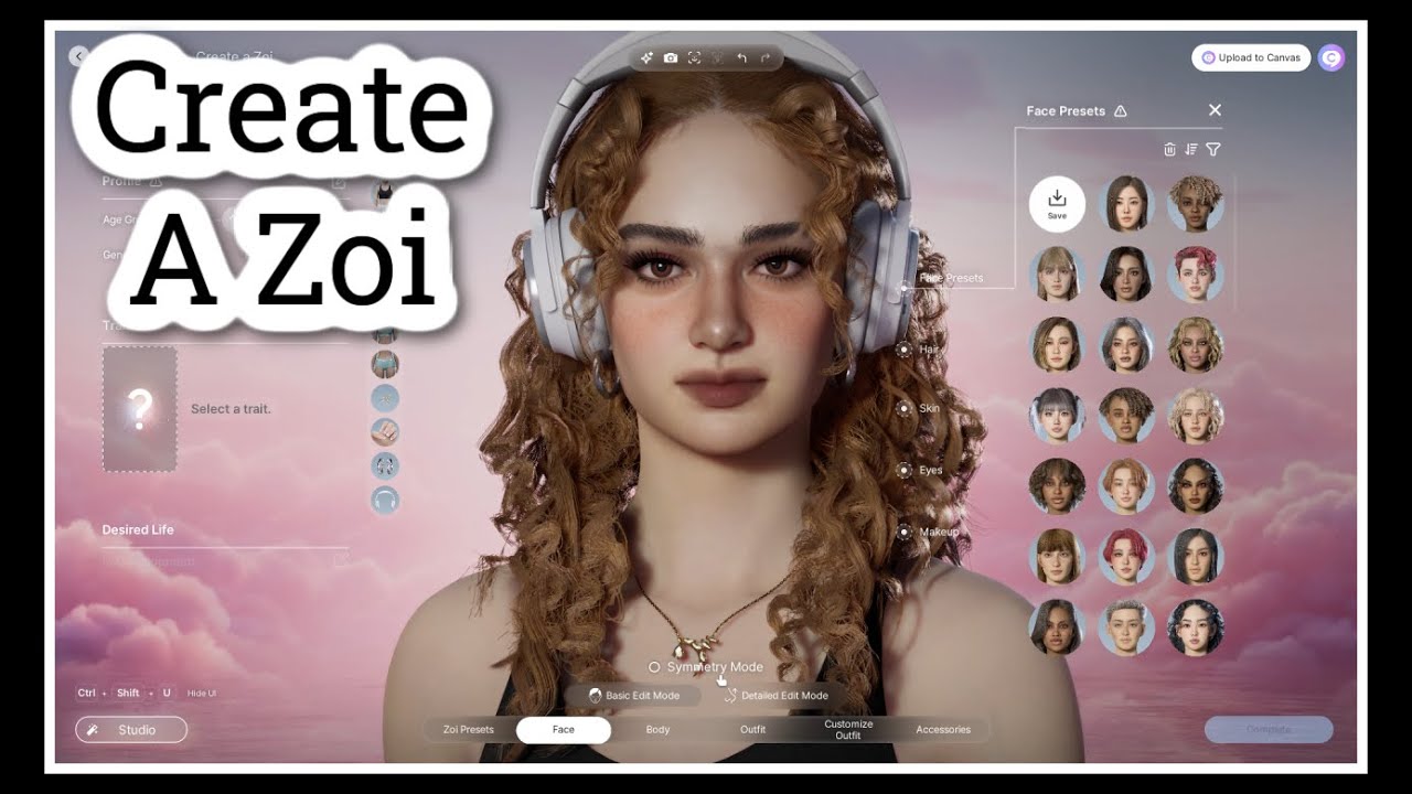 InZoi Creator Studio| Let's make a ZOI| #inzoi - YouTube