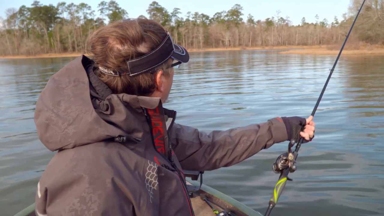 Wade fishing on Sam Rayburn Reservoir - YouTube