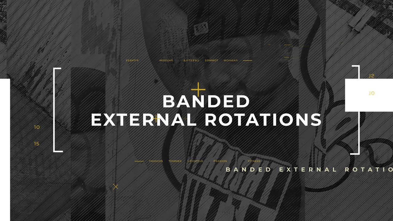 EXERCISE LIBRARY | Banded External Rotations - YouTube