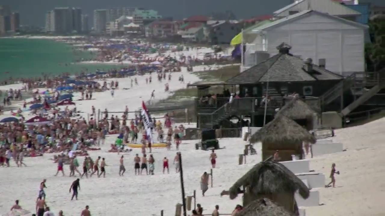Spring Break in Destin, Florida - You've got to see this! - YouTube