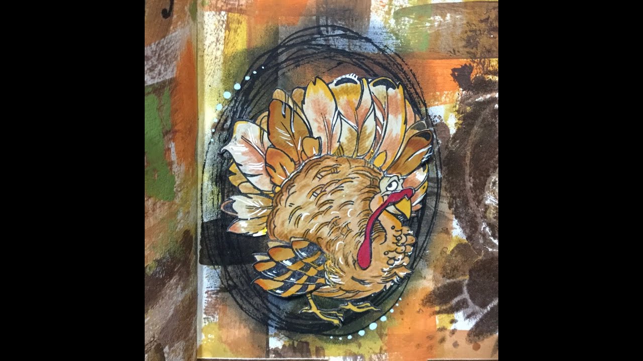 Art Journal Project My Favorite Things - HOLIDAY - YouTube