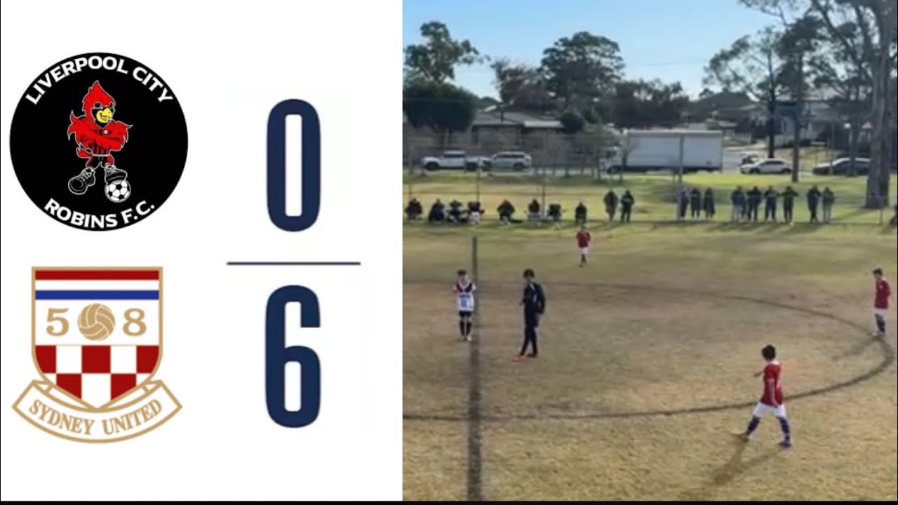 Sydney United U11 FC vs Liverpool city robins U11 FC (2025 division 5 ...