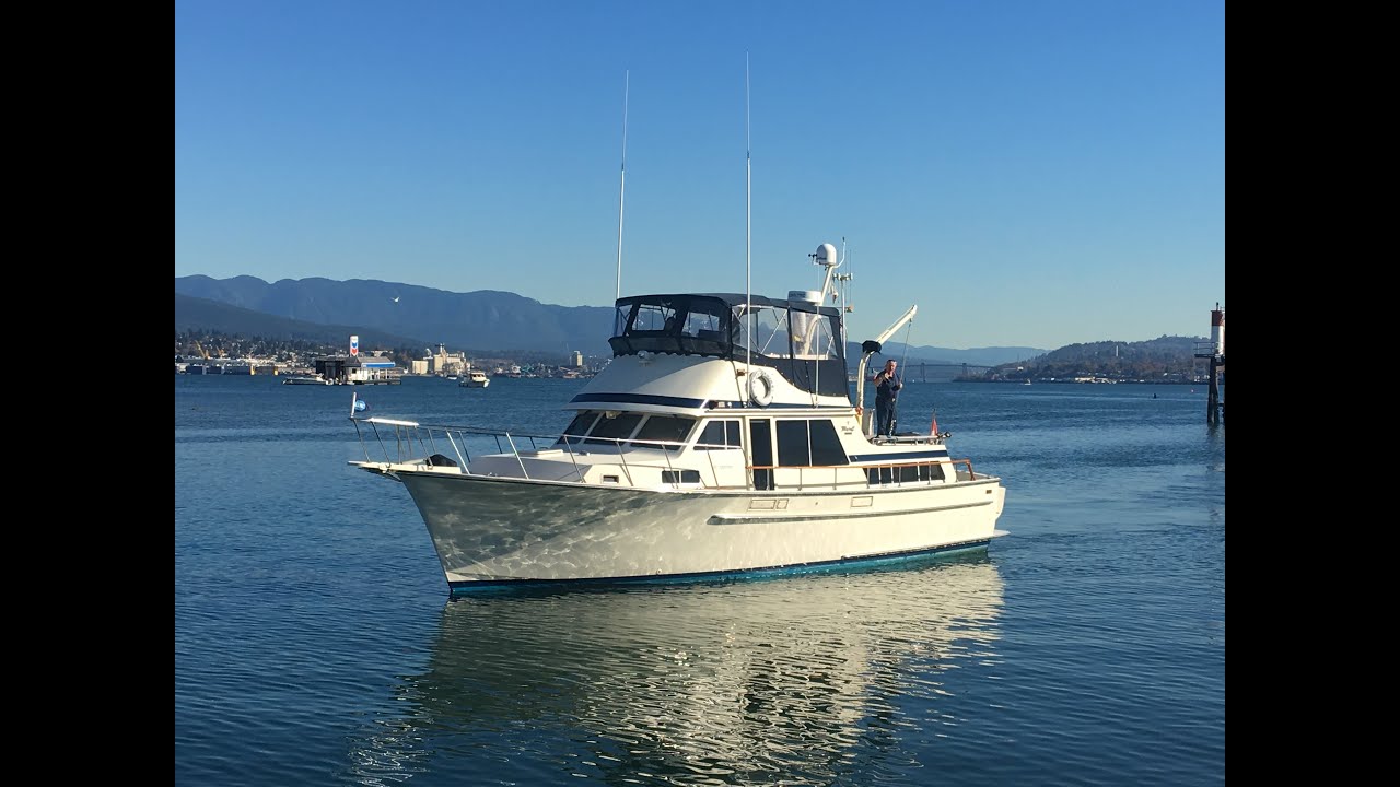 1984 Tollycraft 43 Yacht Vancouver BC Part 1 SOLD! - YouTube