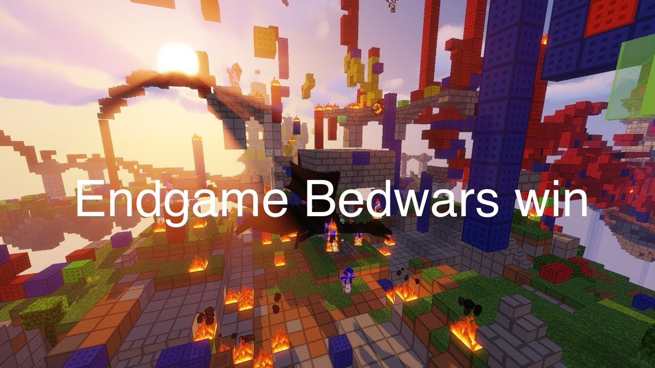 Endgame Bedwars win - YouTube