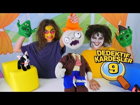 Polen ile Dedektif Kardeşler. Köpek kaybolmuş, evi Minecraft zombi basmış