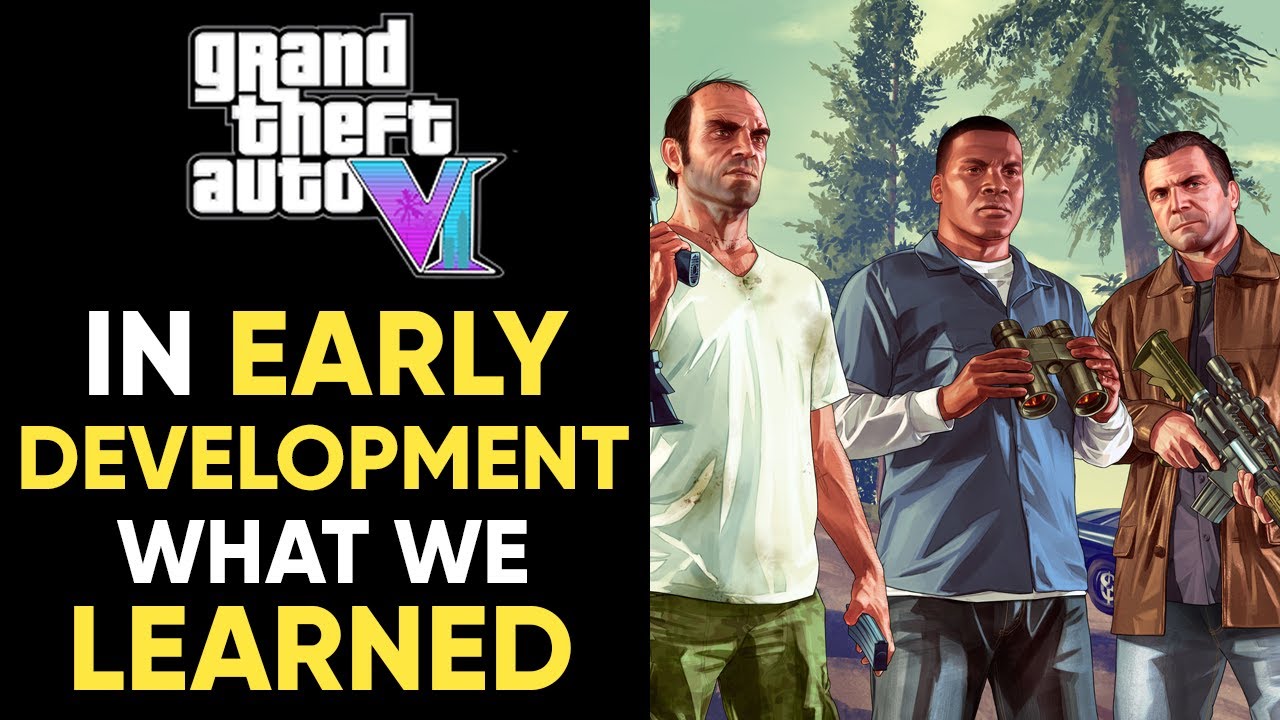 GTA 6 In EARLY DEVELOPMENT! - Everything We Learned! - YouTube
