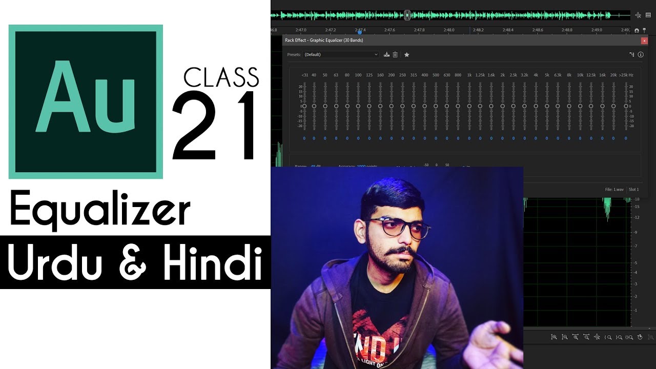 Adobe Audition Cc 2019 Complete Training Class 21 Equalizer Urdu 3066