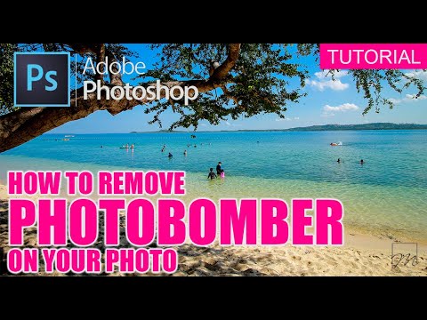 How to Remove Photobomber in your Photo - Adobe Photoshop 2020 - YouTube