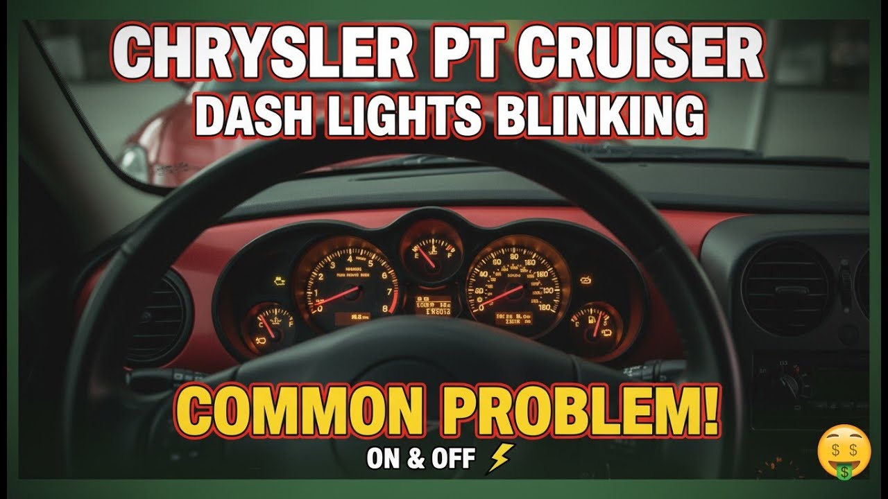 PT Cruiser Dash Lights Blinking? The Easy FIX! (Common Instrument ...