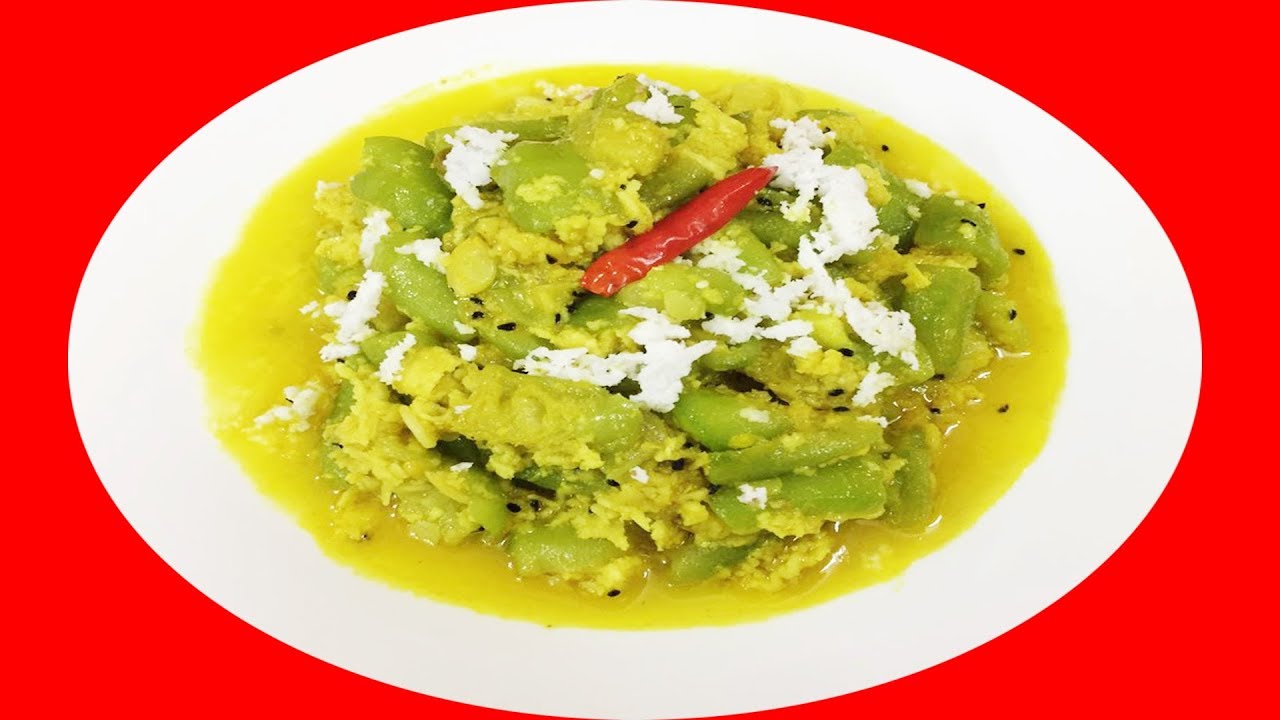 Jhinge Boti - Simple And Easy Veg Recipe Ridge Gourd - Bengali Jhinge ...