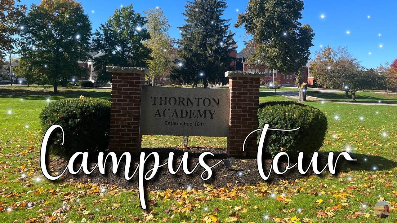 Thornton Academy Campus Tour // Auslandsjahr 2022/23 USA Internat 🇺🇸 ...