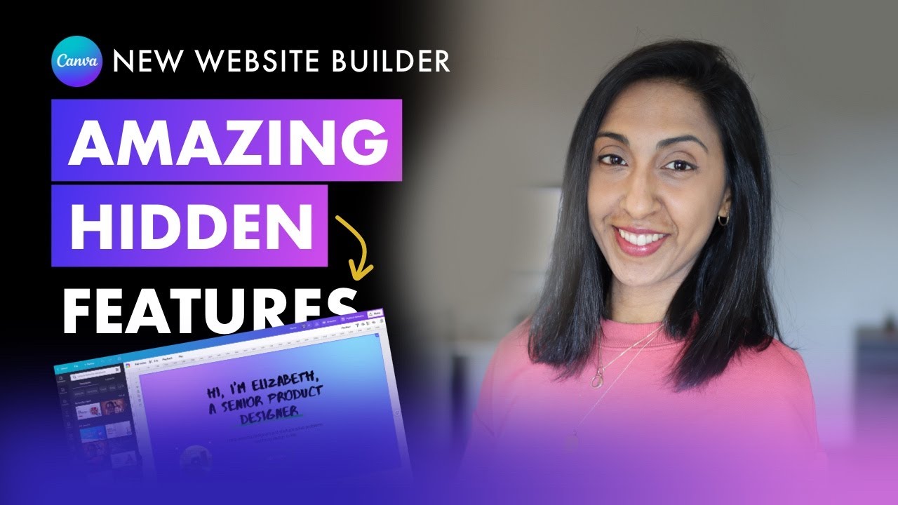 Canva’s NEW Responsive Website Builder! | Easy Portfolio Tutorial - YouTube