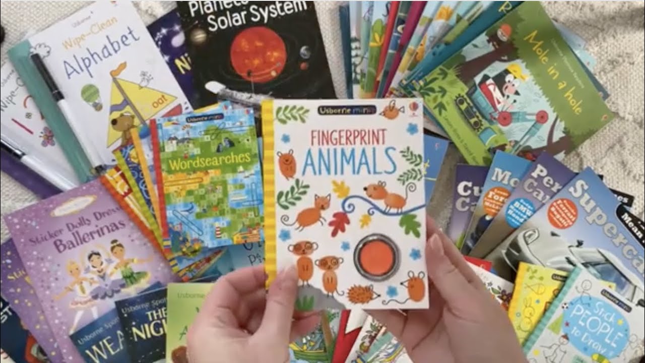 Usborne Mini Books | PaperPie - YouTube