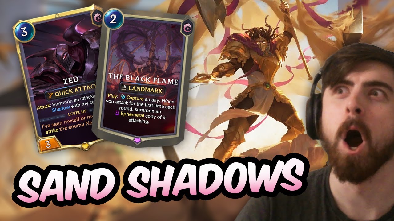Big Sand General (black flame) | Zed Azir LoR Deck | Legends of ...
