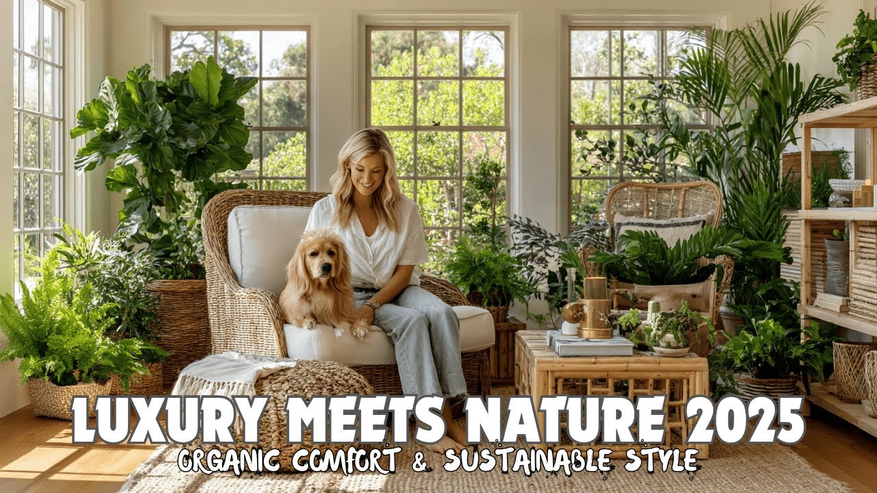Luxury & Organic Comfort 2025 Biophilic Design, Natural Materials ...