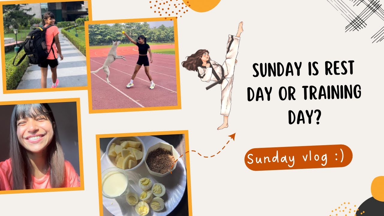 Sunday vlog 🥋 ️ + taekwndo match + Sunday - rest day or work day ...