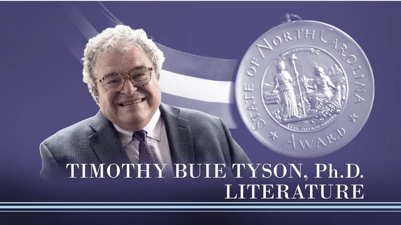 2021 North Carolina Awards: Dr. Timothy Tyson - YouTube