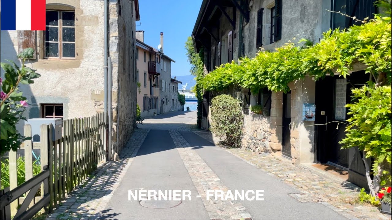 Nernier in Haute-Savoie, France [4K HDR] - YouTube