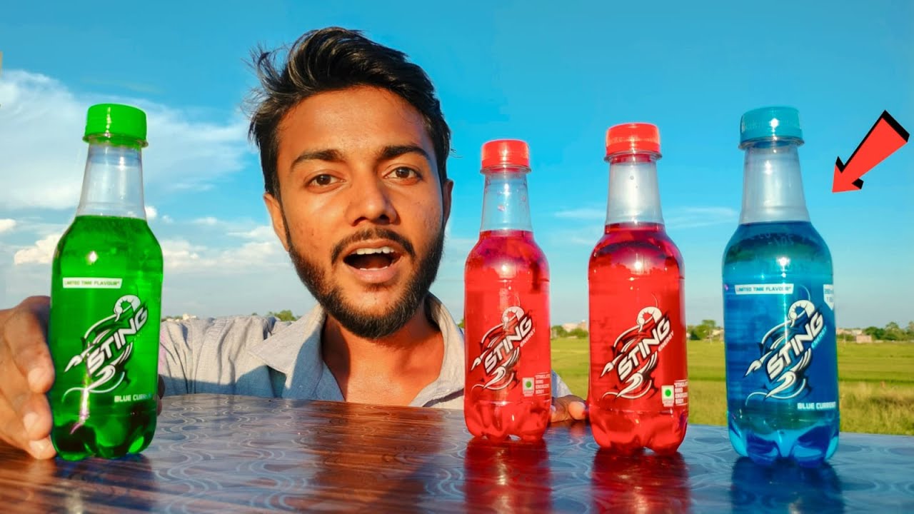 BLUE STING VS RED STING - Latest Flavours - YouTube