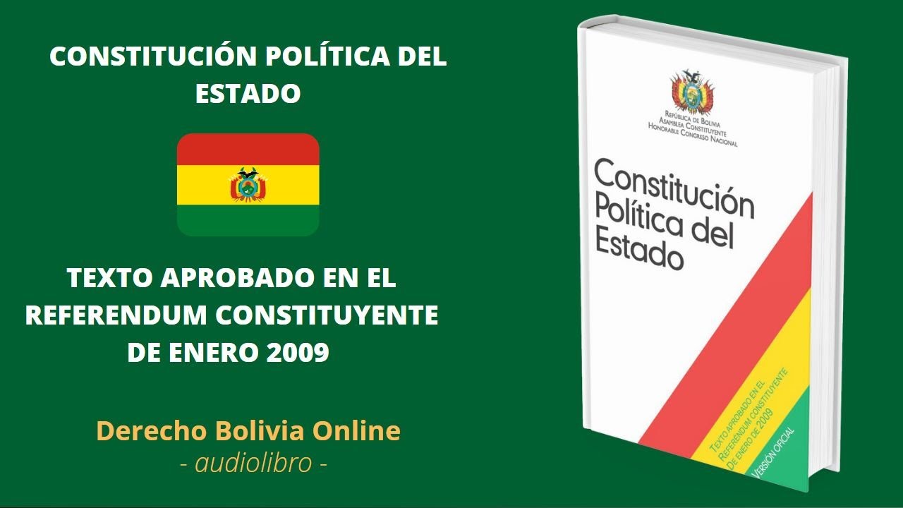 Descubre la Constitución Política del Estado de Bolivia - AudioLibro ...