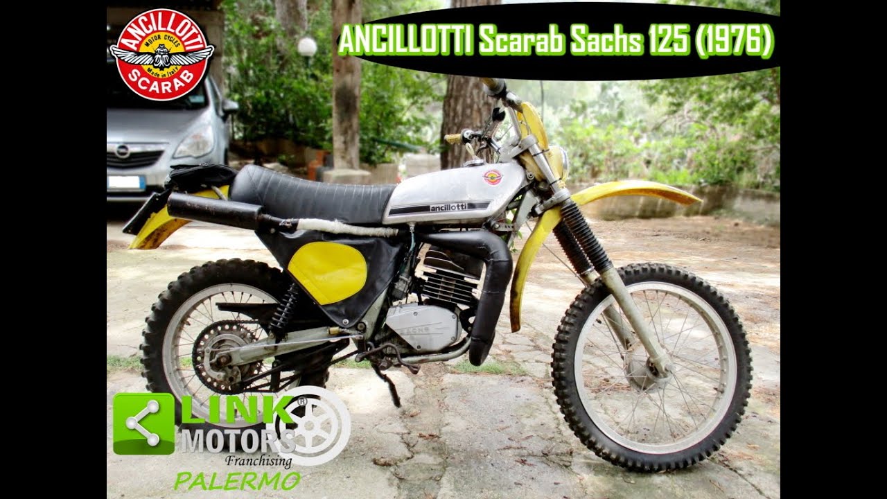 ANCILLOTTI Scarab Sachs 125 (1977) €3200 - YouTube